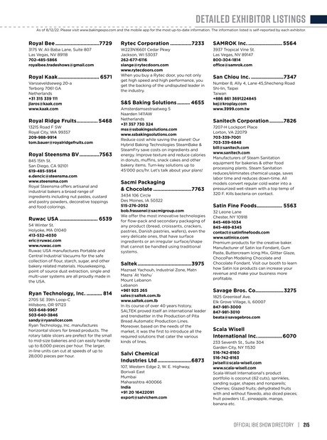 IBIE - 2022 Official Show Directory - 215