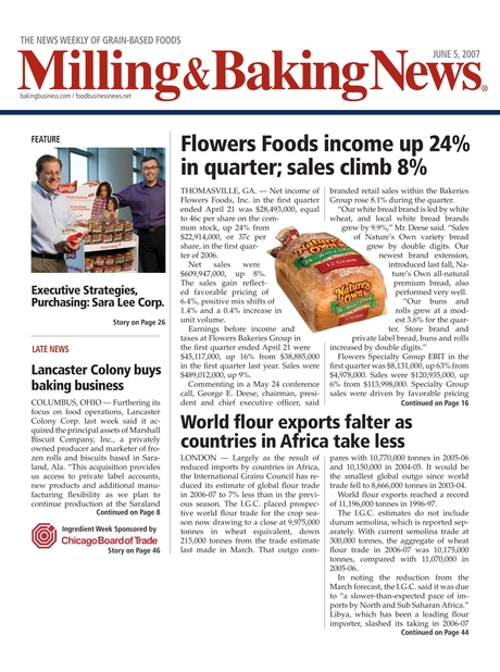 Milling & Baking News - June 5, 2007