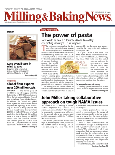 Milling & Baking News - November 3, 2009