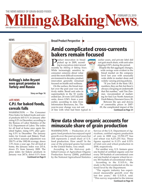 Milling & Baking News - February 23, 2010