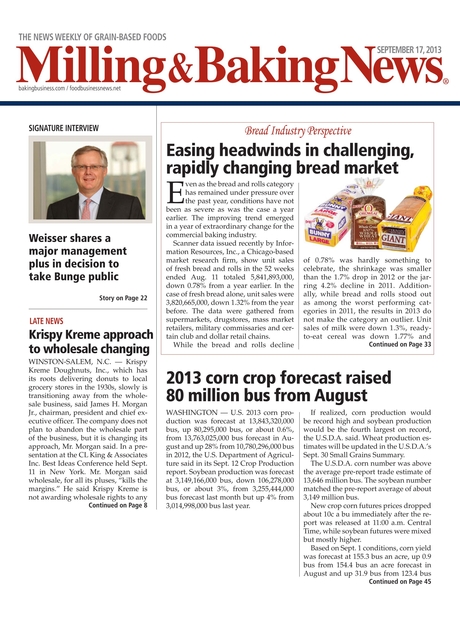 Milling & Baking News - September 17, 2013