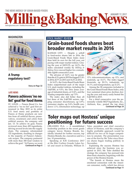 Milling & Baking News - January 17, 2017