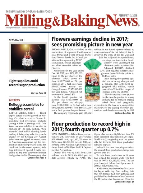Milling & Baking News - February 13, 2018