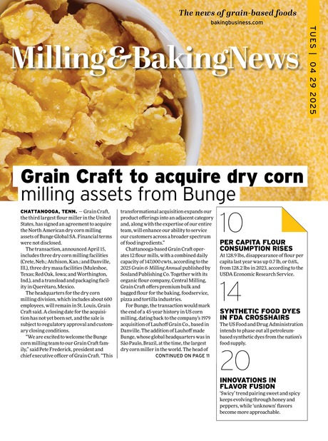 Milling & Baking News - April 29, 2025