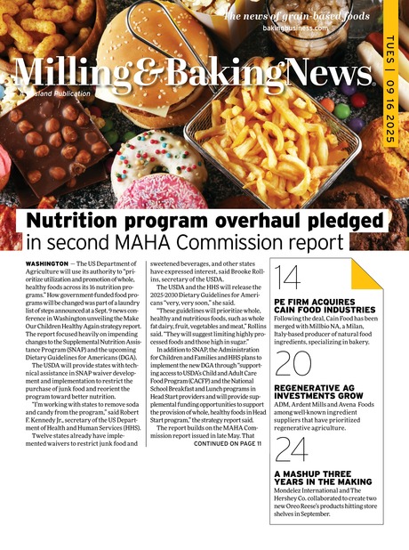 Milling & Baking News - September 16, 2025