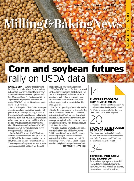 Milling & Baking News - January 21, 2025