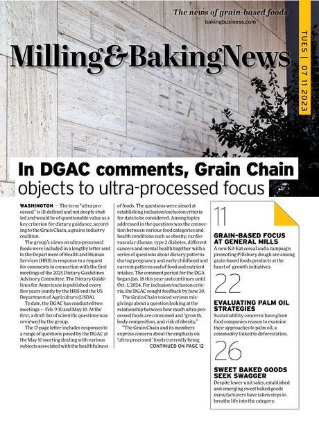 Milling & Baking News - July 11, 2023