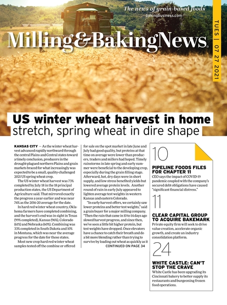 Milling & Baking News - July 27, 2021