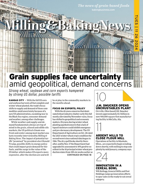 Milling & Baking News - November 26, 2024