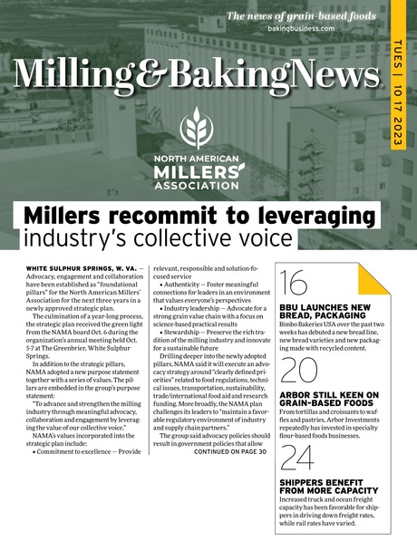 Milling & Baking News - October 17, 2023