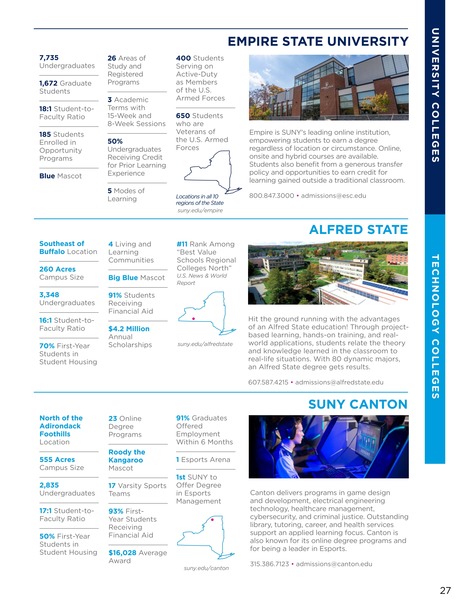 SUNY Viewbook 2024 - 27