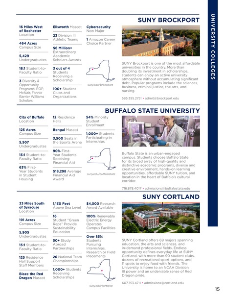 SUNY Viewbook 2024-2025 - 15