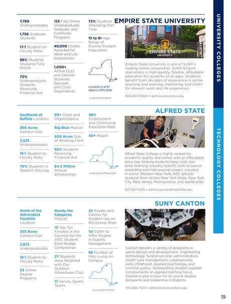 SUNY Viewbook 2024-2025 - 19