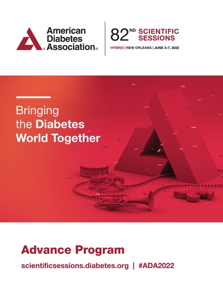 Advance Program | ADA 82nd Scientific Sessions