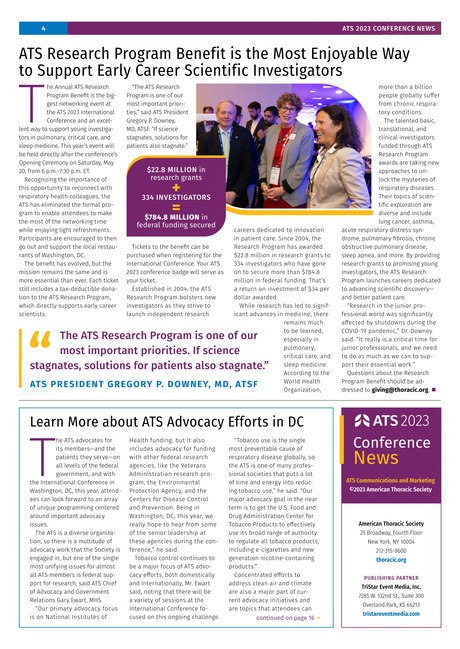 ATS 2023 Conference Preview - 4