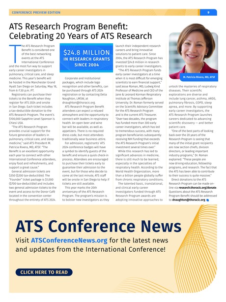 2024 ATS Conference News Preview - 9