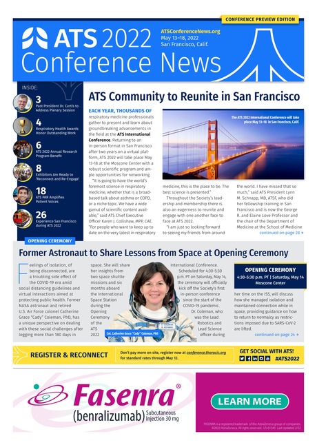 ATS 2022 Conference News Preview