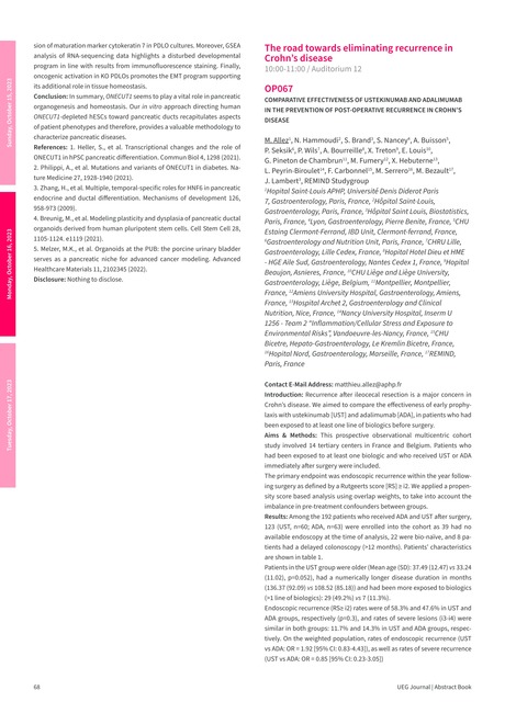 UEG Journal Abstracts 2023 - 68