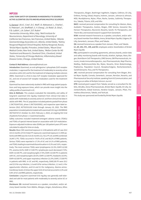 UEG Journal Abstracts 2023 - 437