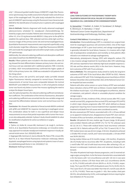 UEG Journal Abstracts 2023 - 476
