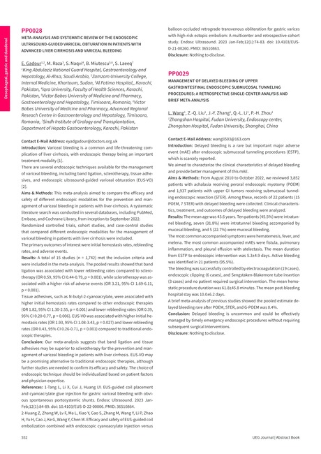 UEG Journal Abstracts 2023 - 552