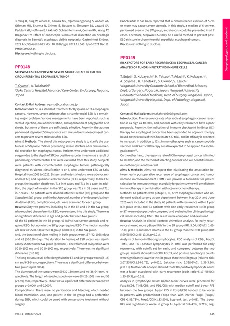 UEG Journal Abstracts 2023 - 615