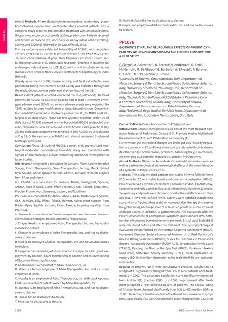 UEG Journal Abstracts 2023 - 1156