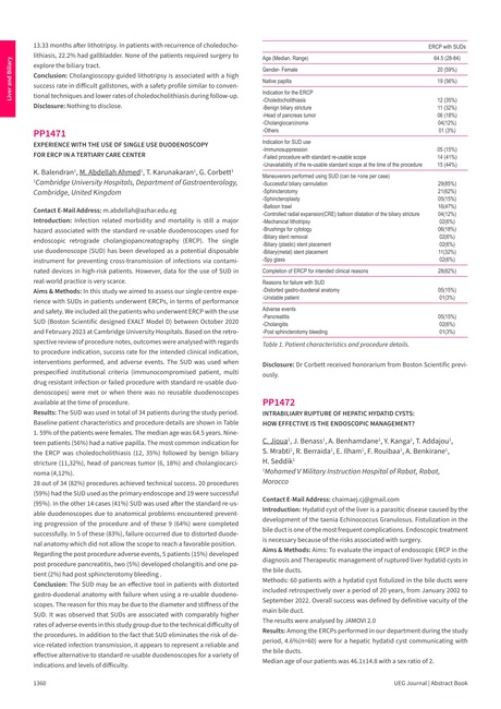 UEG Journal Abstracts 2023 - 1360