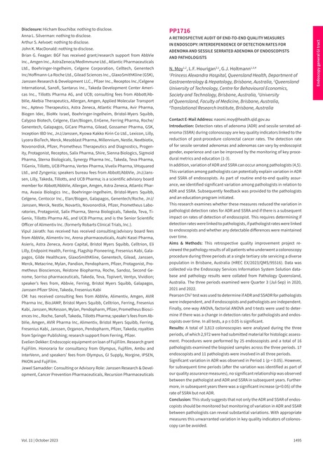 UEG Journal Abstracts 2023 - 1495