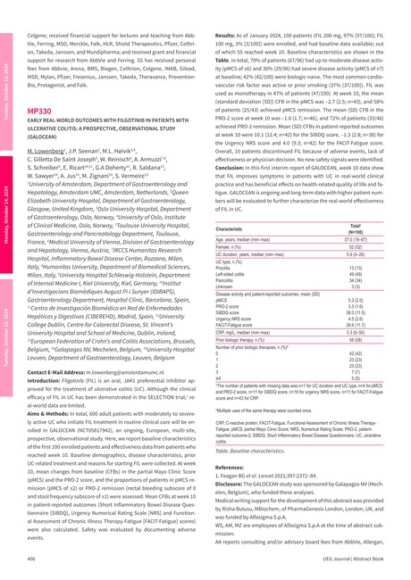 UEG Journal Abstracts 2024 - 406