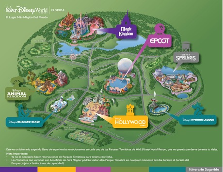 Mapa Del Mundo De Disney En Florida Se Extiende Alerta De Tornado